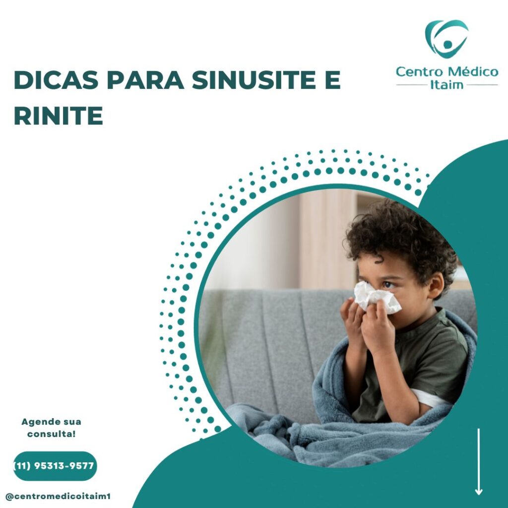 DICAS PARA SINUSITE E RINITE - Centro Médico Itaim